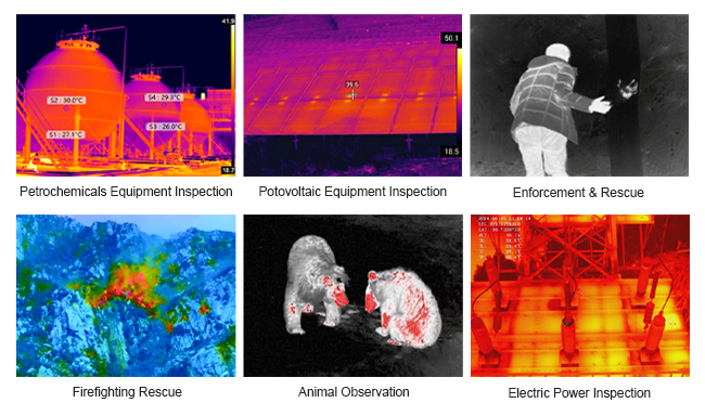 LWIR VOx FPA Thermal Camera Sensor Module Strong Environmental Adaptability