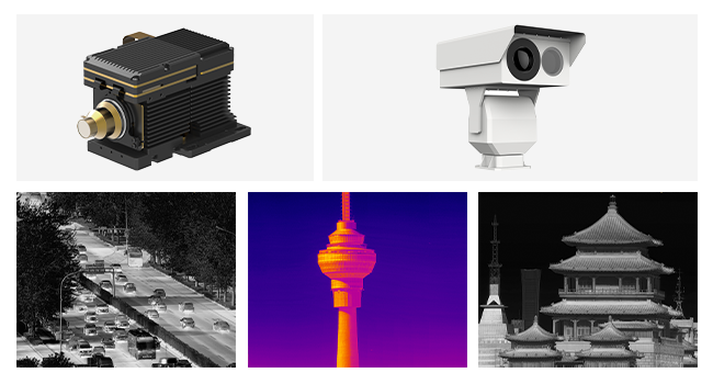 GAVIN615B Integrated Thermal Security Camera MCT MWIR Compact Camera Module