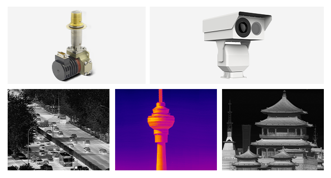 Ultra Compact MWIR Cooled Infrared Detector 640x512 / 15μm High Sensitivity