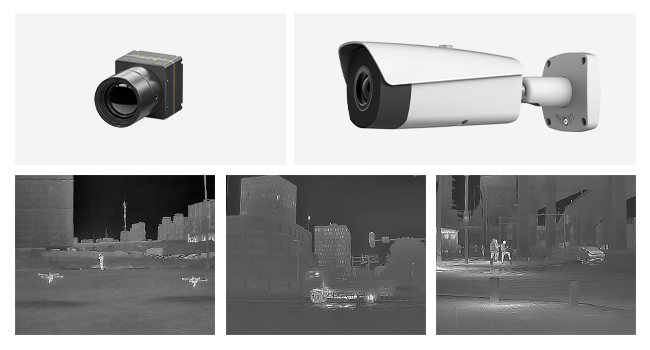 Flexible Uncooled Thermal Security Camera Module With LWIR 640x512 12μm