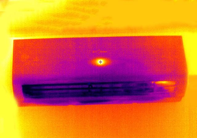 Infrared Technology Applied in Air conditioner Inspection & Maintenance