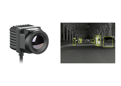 Vehicle Mounted Thermal Camera with 384x288 17μm Uncooled IR Detector