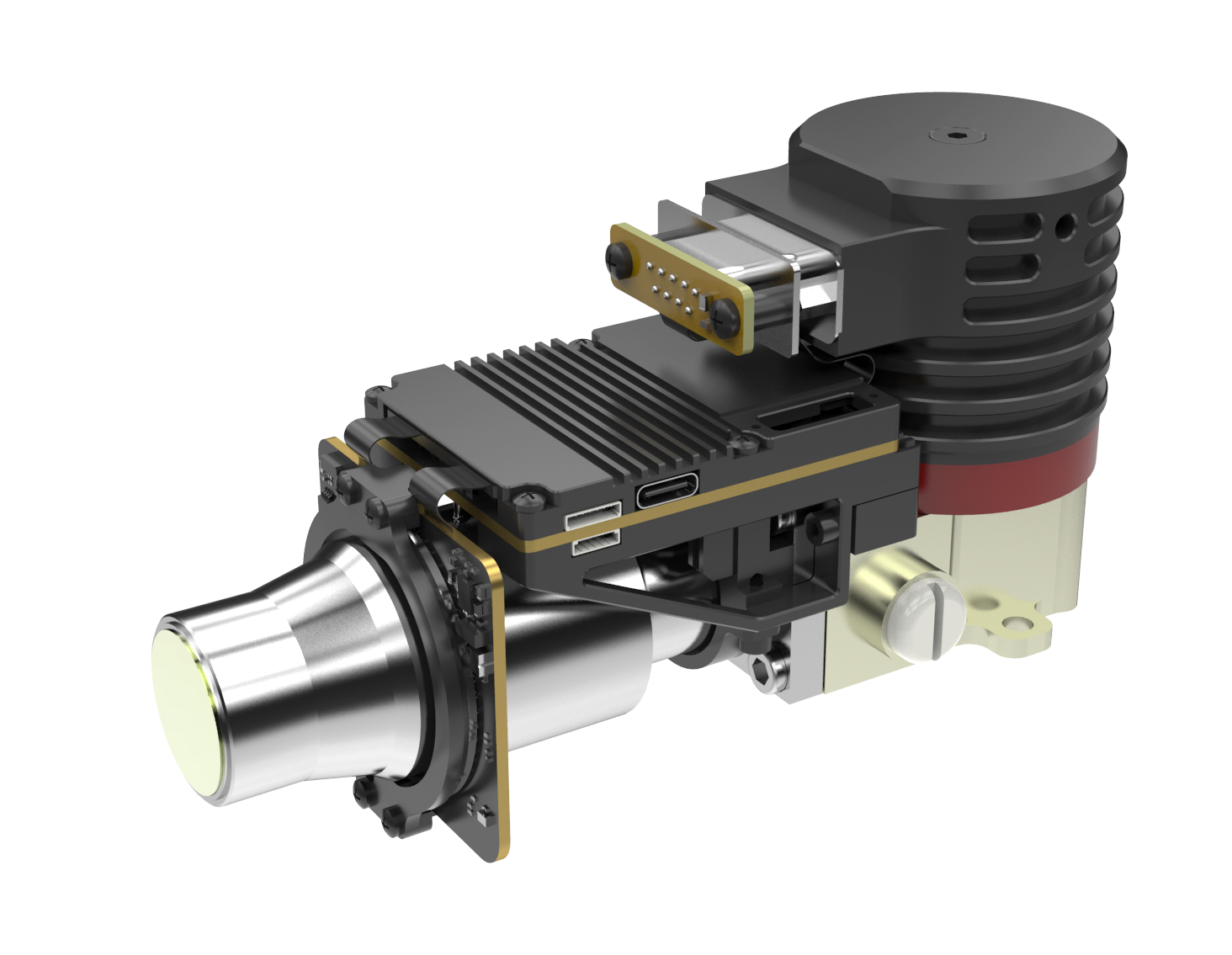 320x256 Cooled MWIR Gas Imaging Module with 10mK NETD