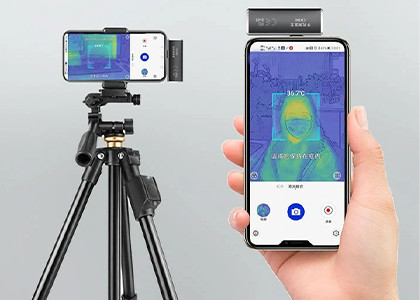 Light Weight 120x90 / 17μM Thermal Camera Core For Human Body ...