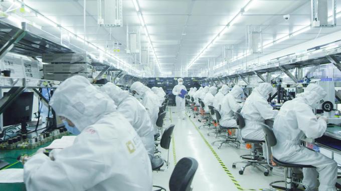 China WUHAN GLOBAL SENSOR TECHNOLOGY CO., LTD. factory production line